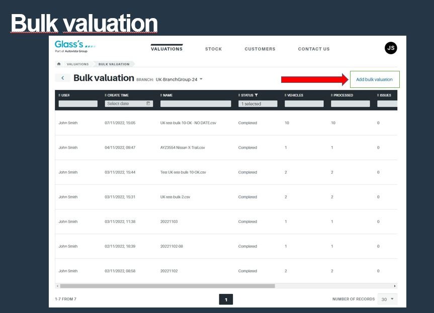 Glass's - product enhancements - Glass's